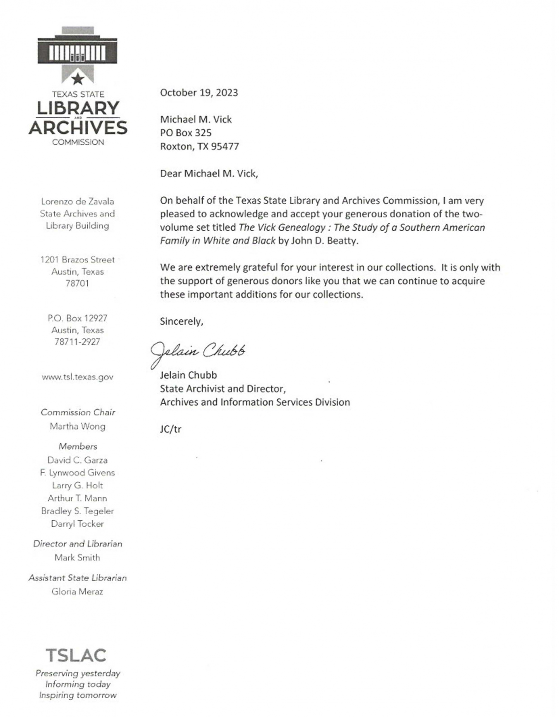 Library Presentations